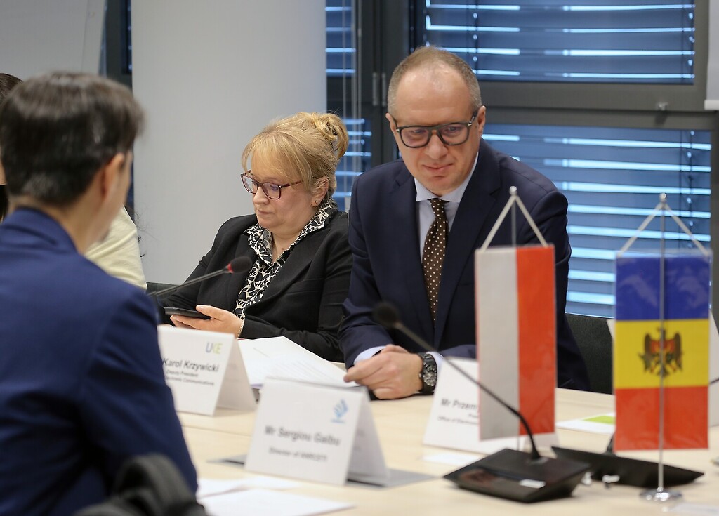 Bilateral Meeting of the President of UKE with the ANRCETI Delegation ...